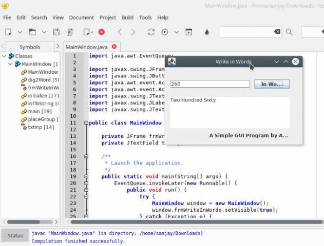 Converting Number To Words In Java